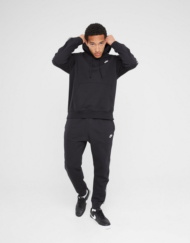 NIKE SZETT M NK CLUB FLC GX HD TRK SUIT FB7296-010 szín Fekete Férfi ...