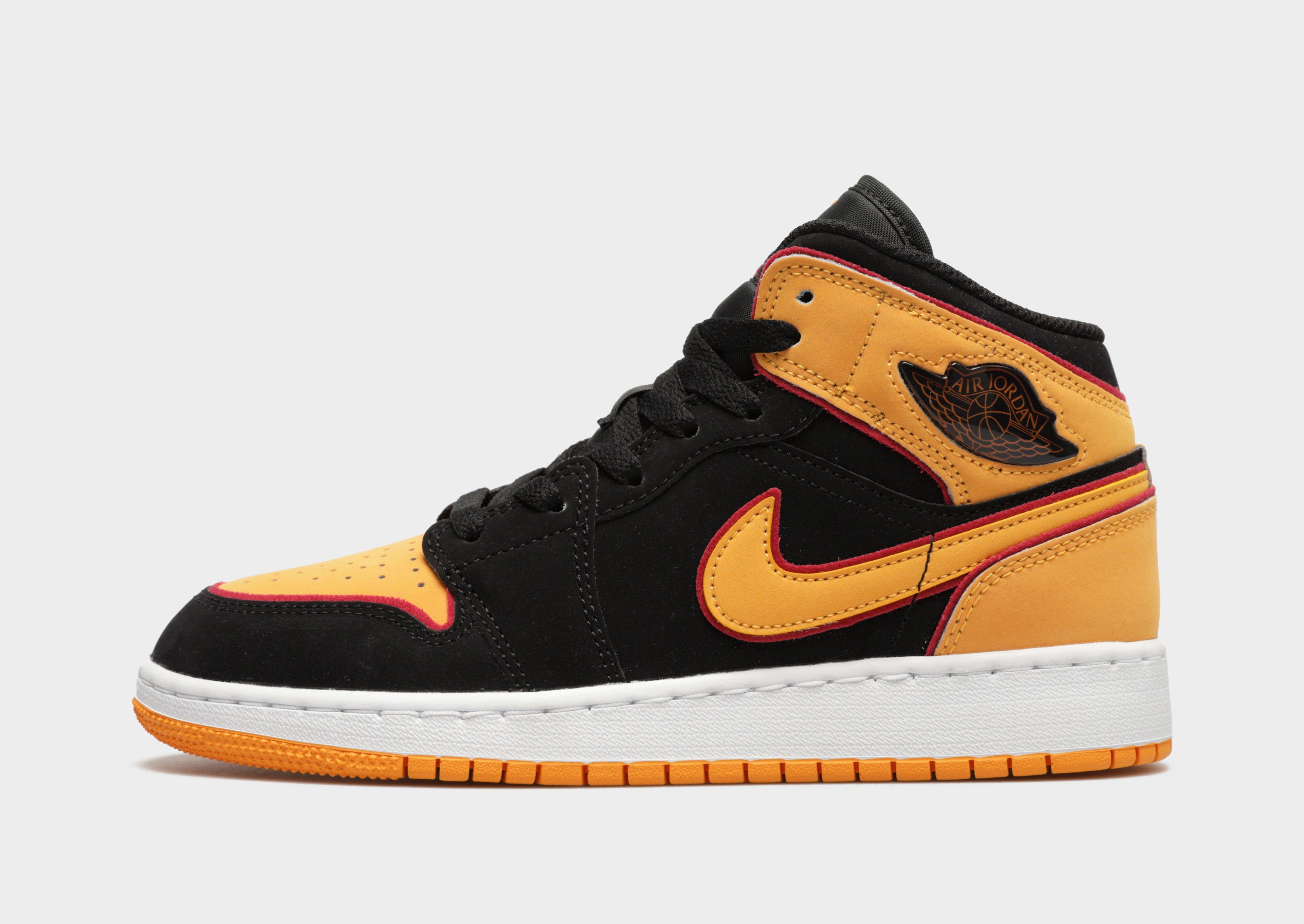 AIR JORDAN 1 MID SE FJ4924-008 | kolor Pomarańczowy Dziecięce Buty w JD ...