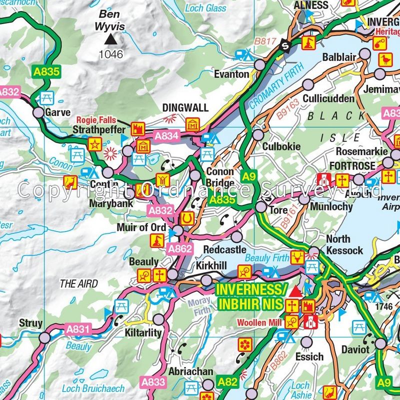 Touring Map Scotland