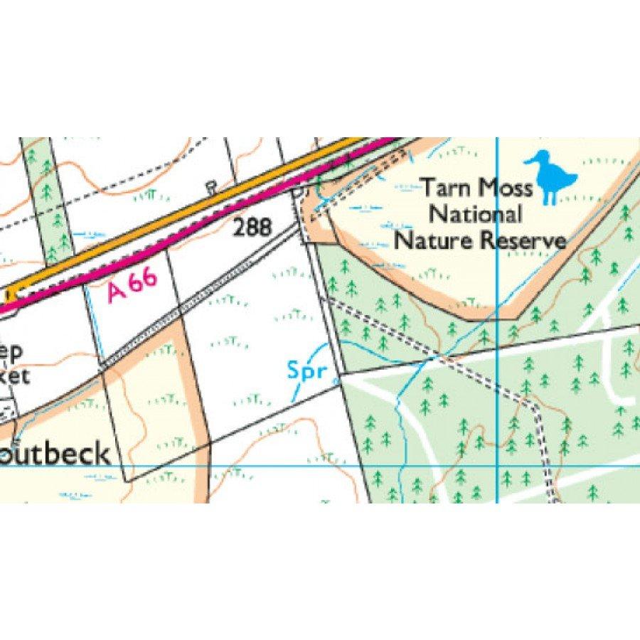 O.S. Explorer OL5 The Lake District North Eastern Area Map