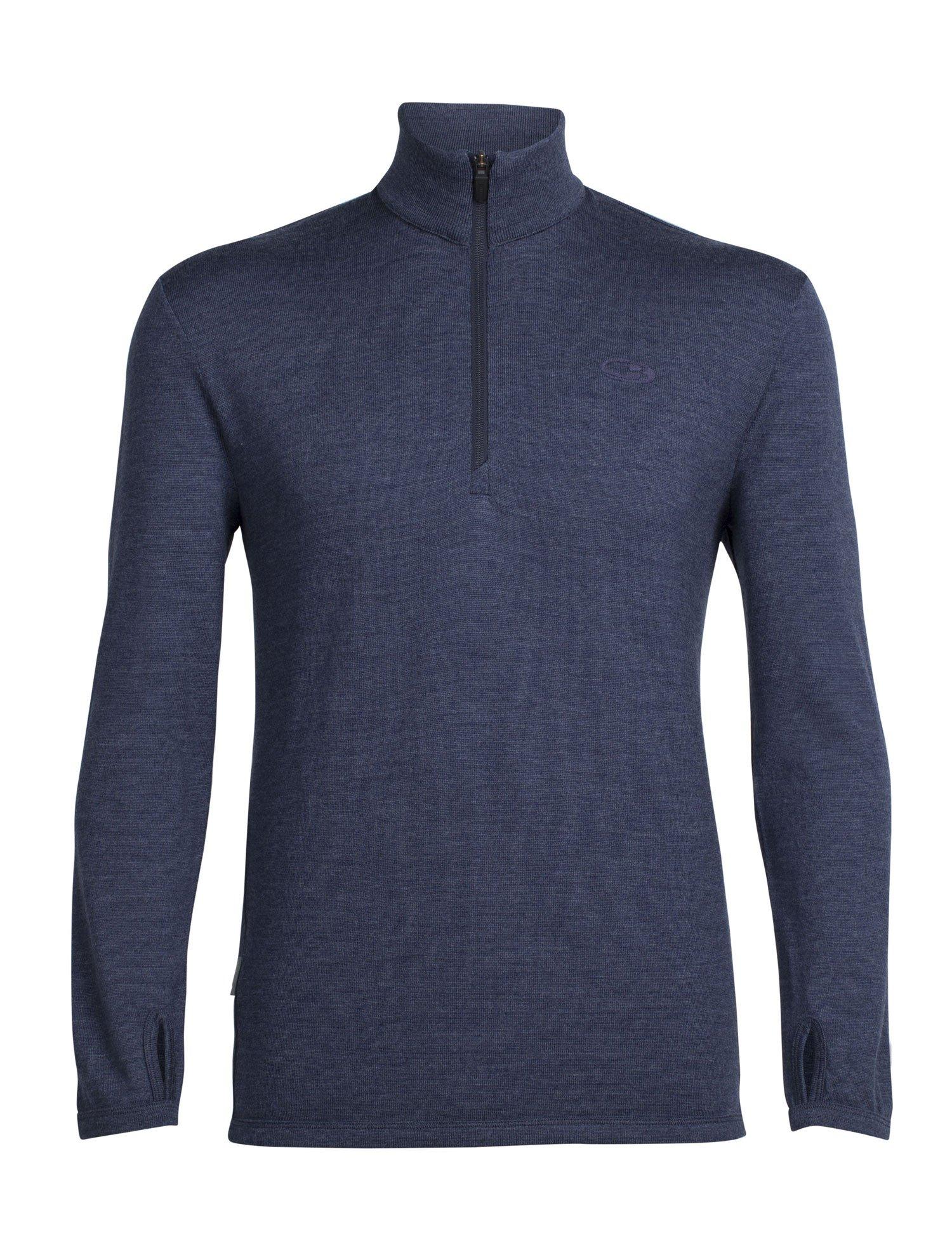 Icebreaker Men's Original Long Sleeve 1/2 Zip Midlayer