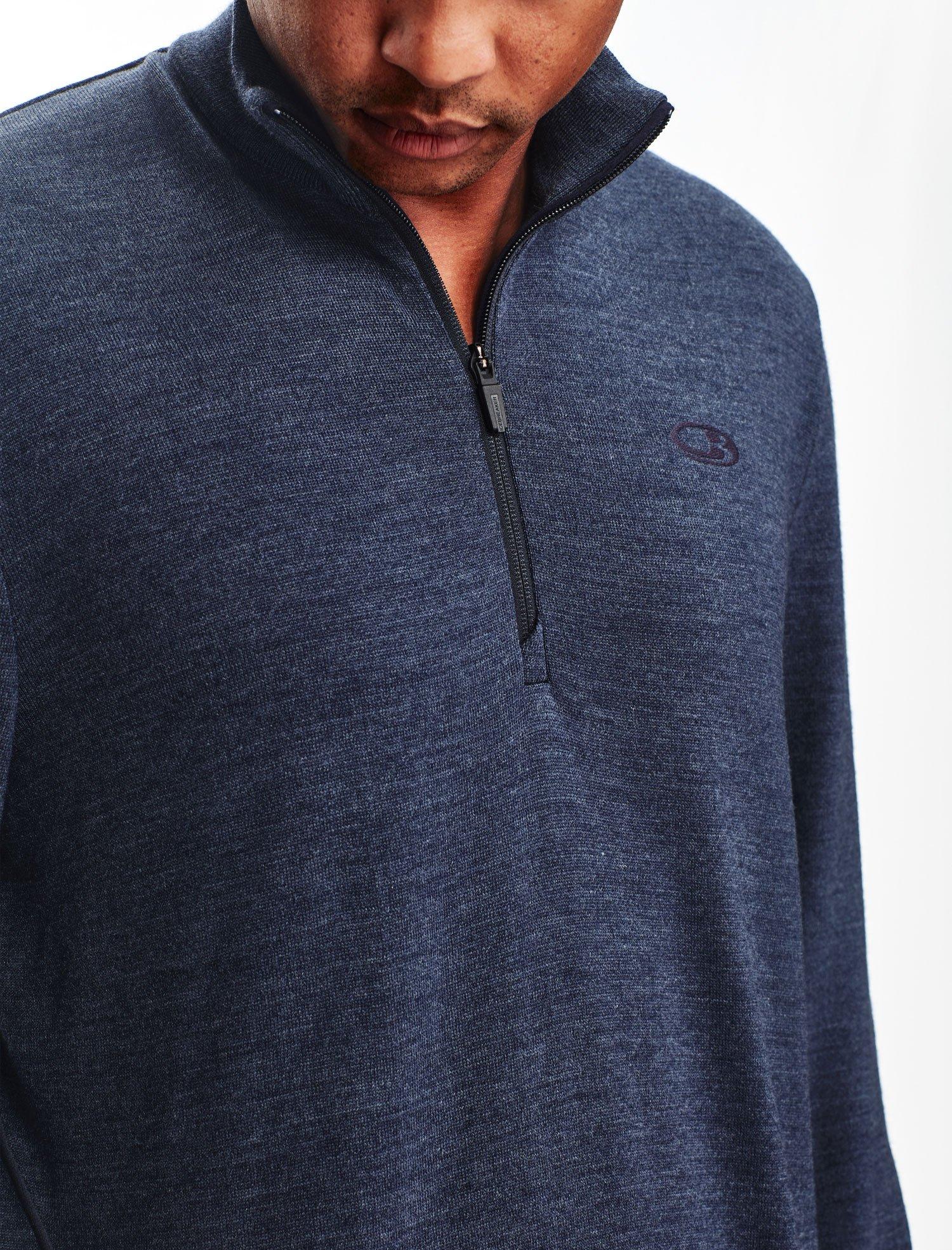 Icebreaker Men's Original Long Sleeve 1/2 Zip Midlayer