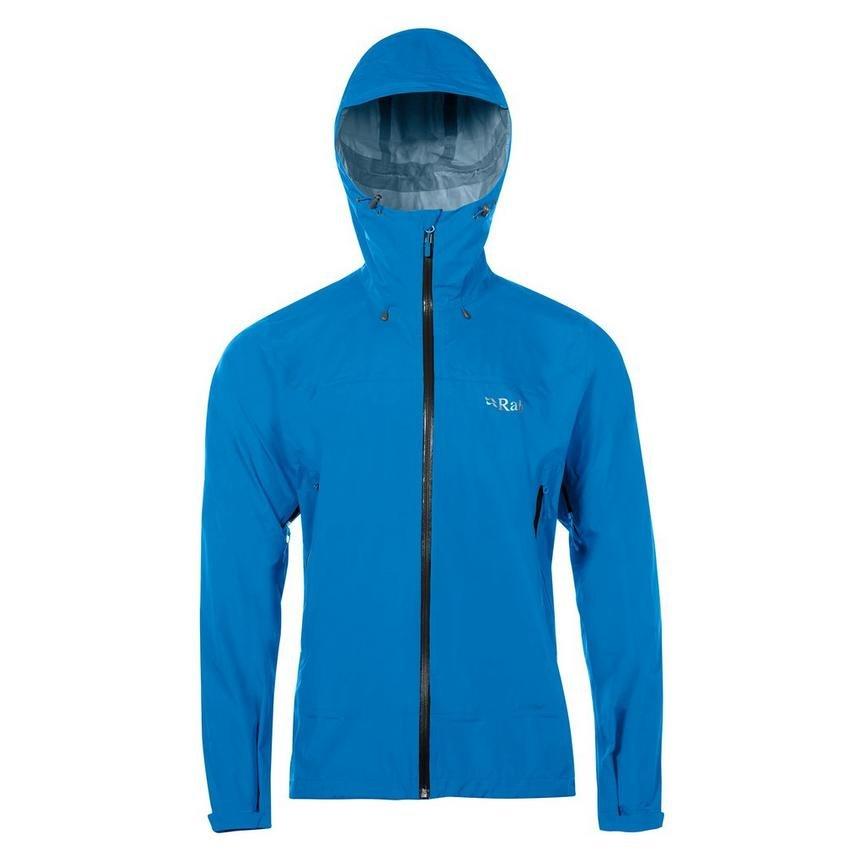 Rab Men's Downpour Plus Jacket in Blue | Tiso
