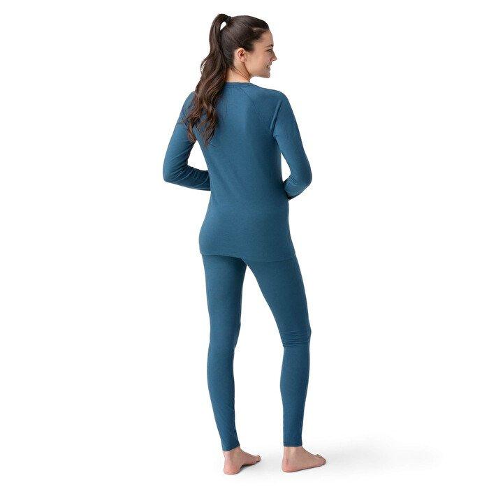Smartwool Women's Classic All-Seasons Merino LS Base Layer - Blue | Tiso