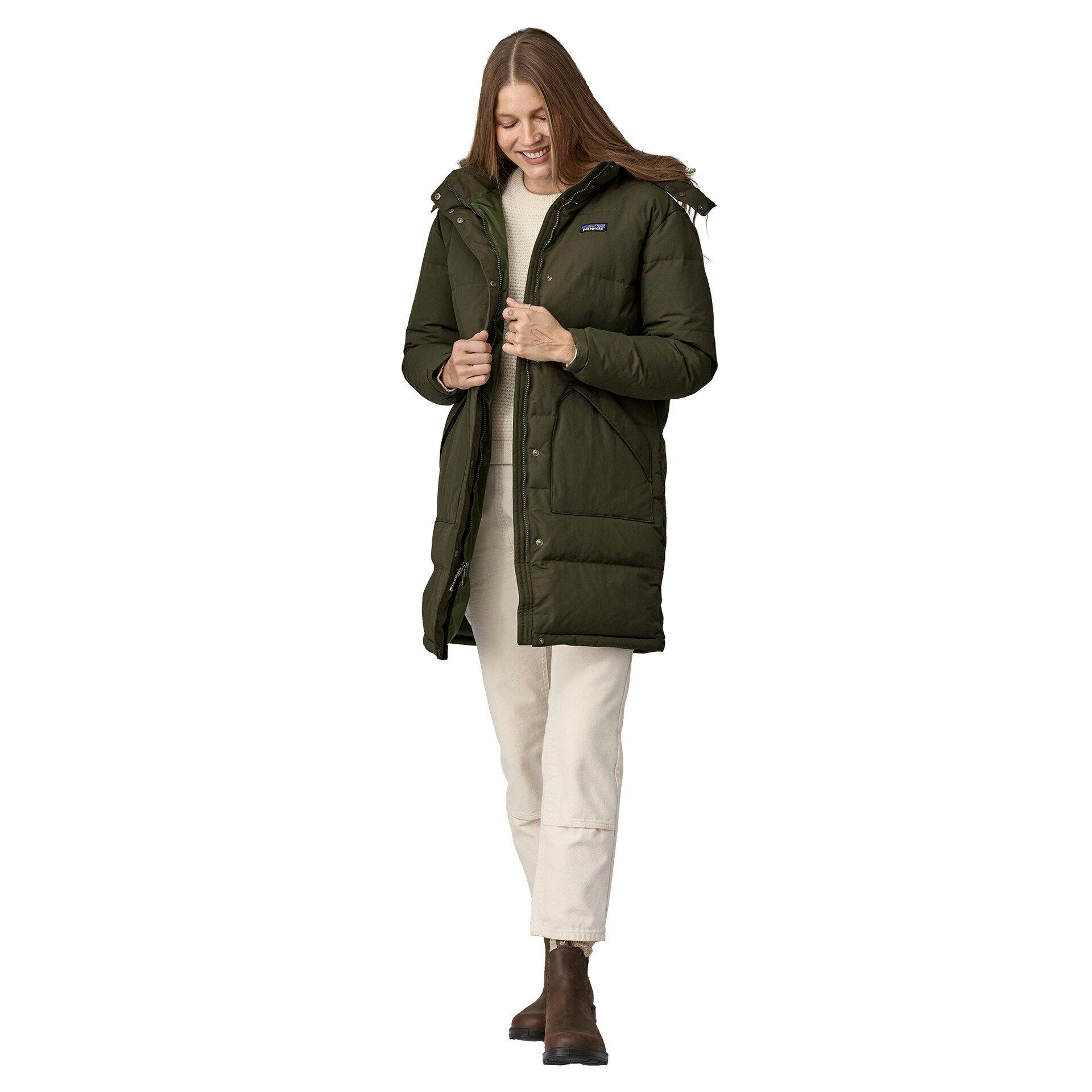 Patagonia Women's Downdrift Parka - Green | Tiso