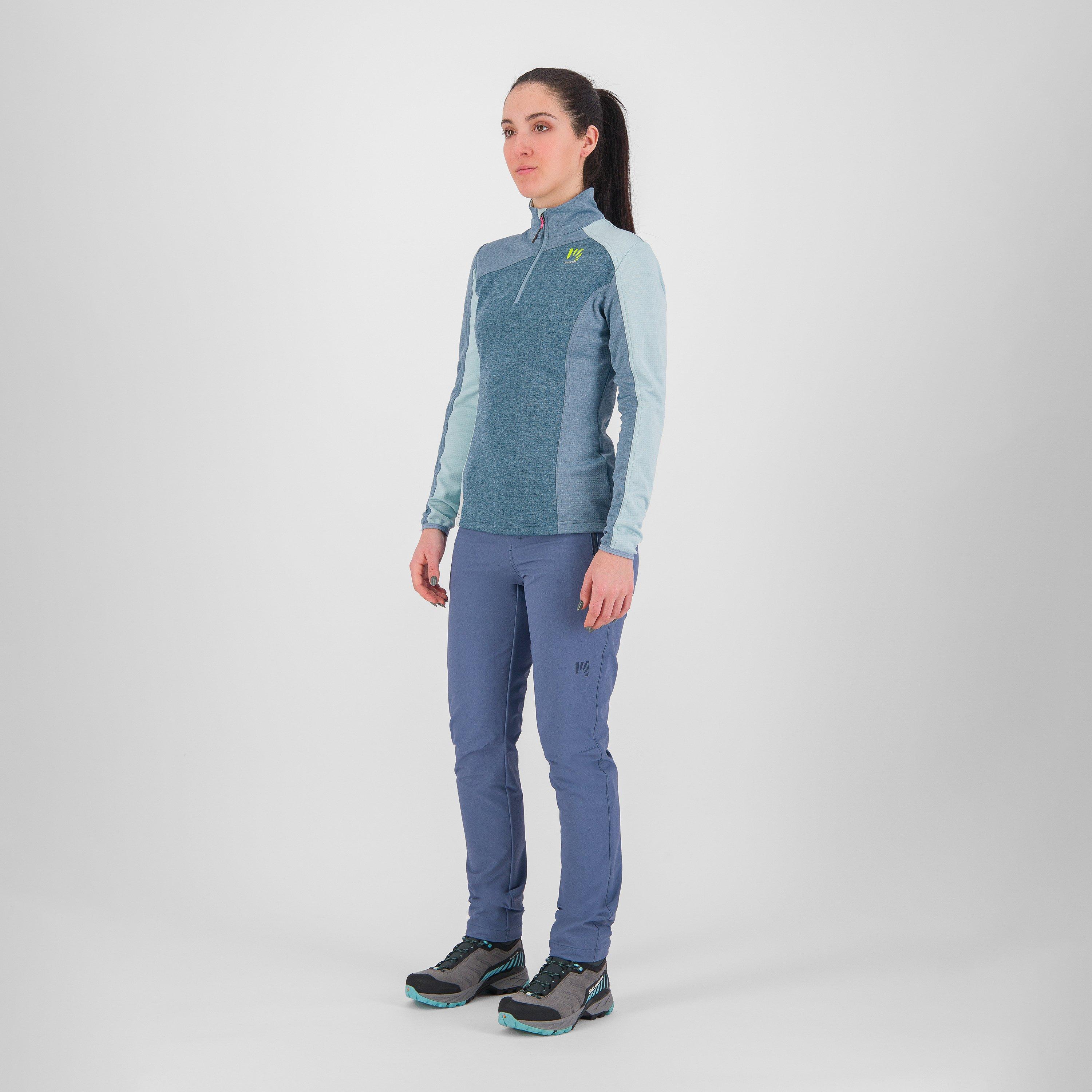 Karpos Women's Federa Half Zip Fleece - Blue | Tiso UK