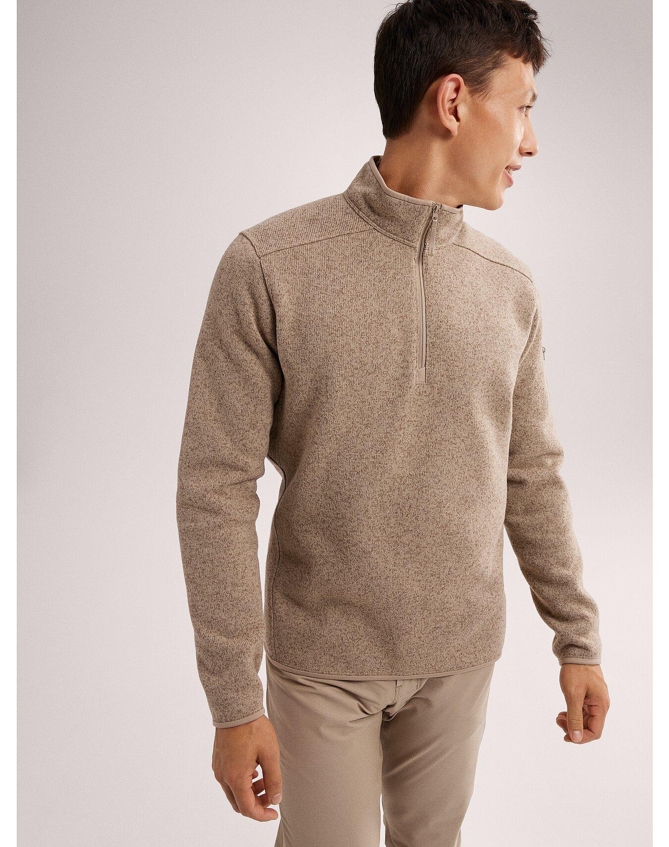 Arcteryx Men's Covert Half Zip - Smoke Bluff | George Fisher