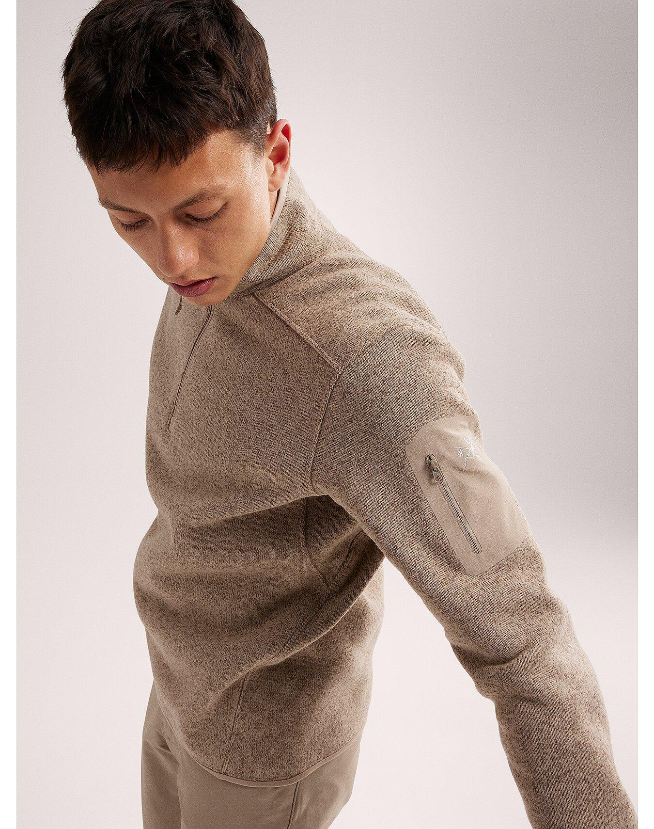 Arcteryx Men's Covert Half Zip - Smoke Bluff | George Fisher