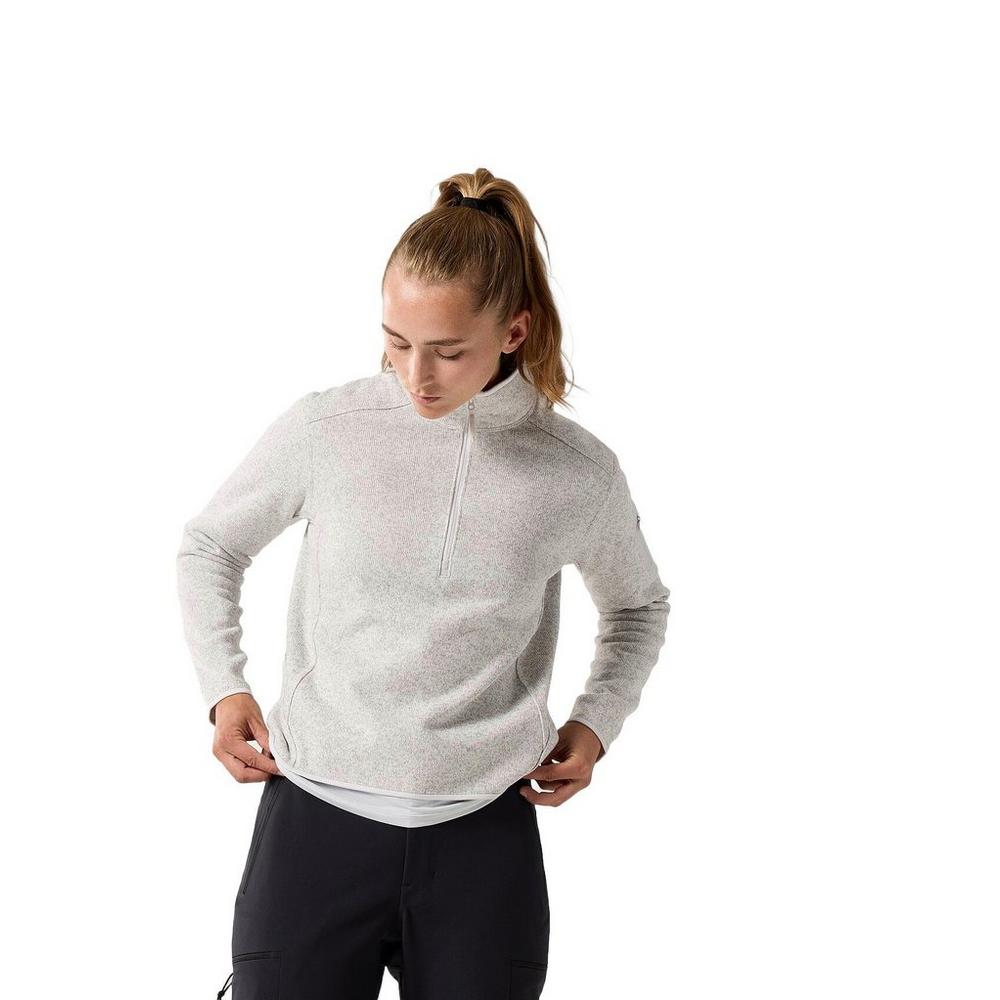 Arc'teryx Women's Covert Zip Neck Fleece - Atmos Heather Arc'teryx Women's Covert Zip Neck Fleece - Atmos Heather