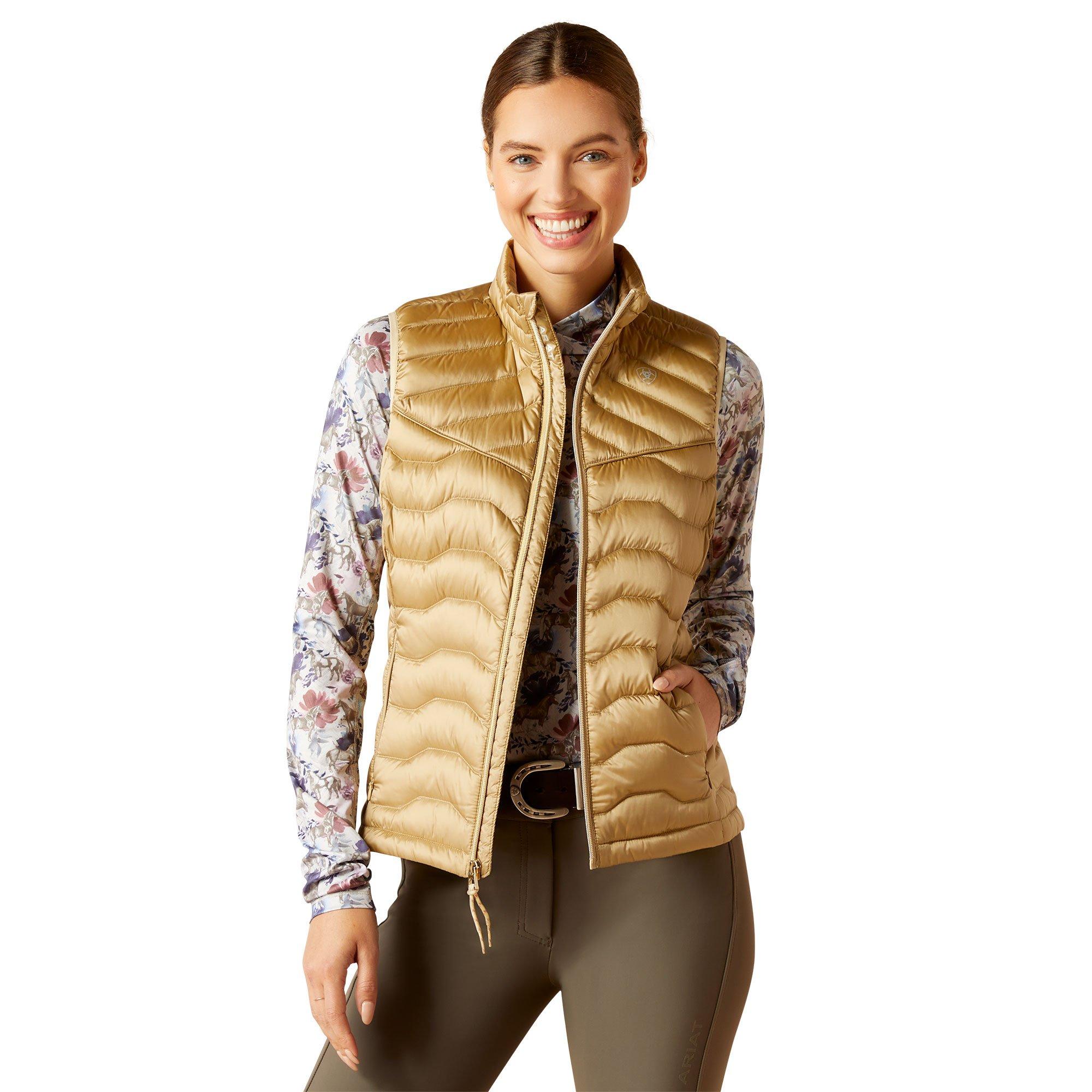 Ariat Women's Ideal Down Vest - Gold | Tiso