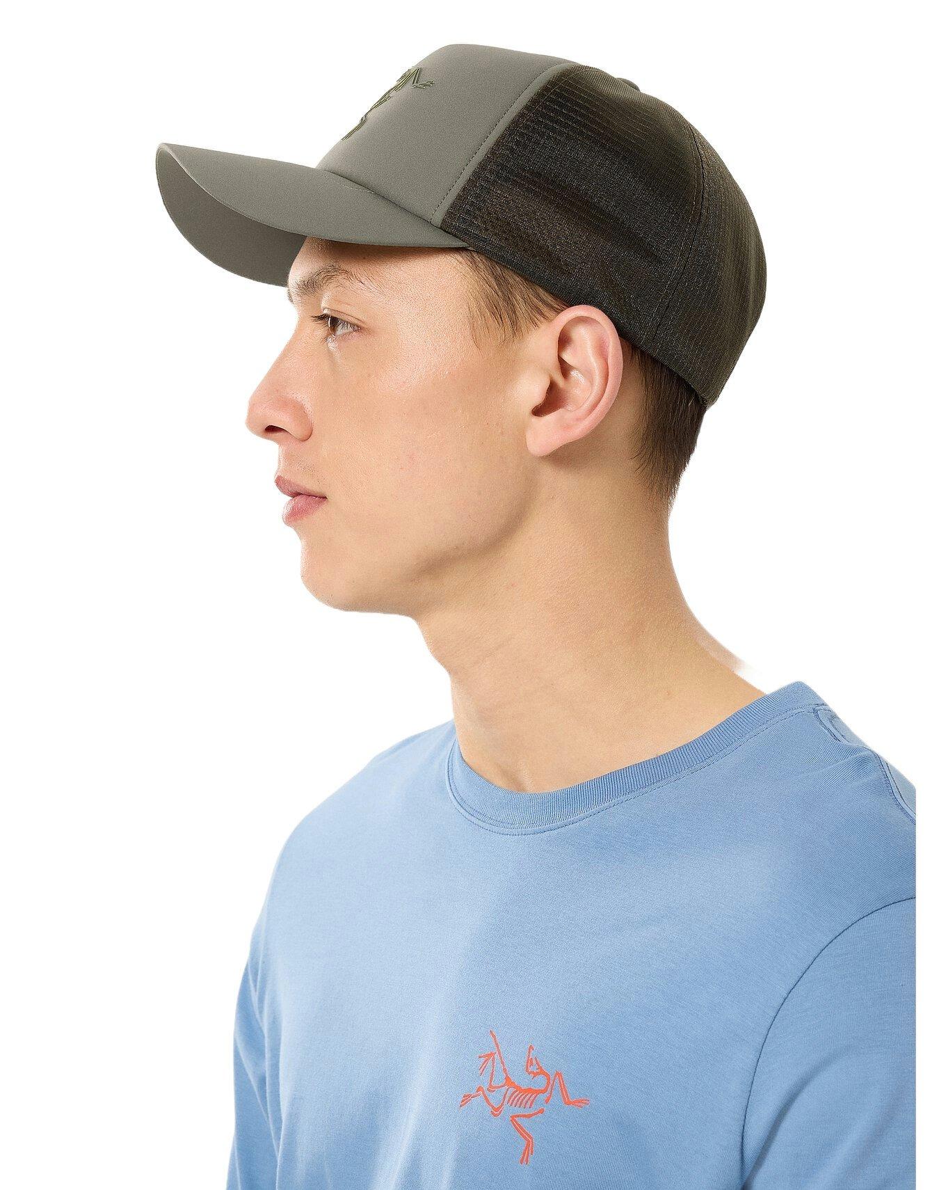 Arcteryx Unisex Bird Trucker Curved Hat - Green | Tiso