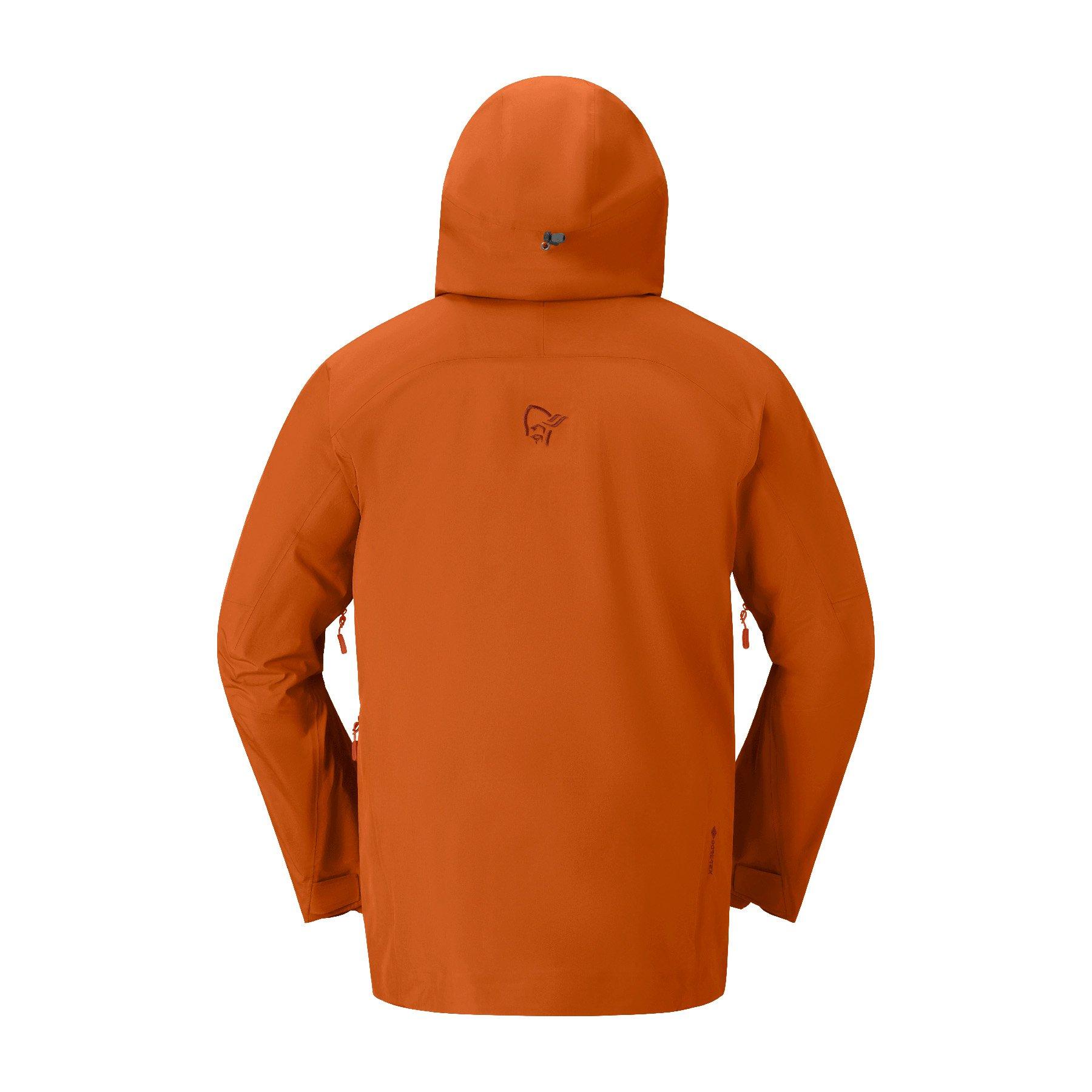 Norrona Men's MÃ¸re GORE-TEX Jacket - Orange | Tiso
