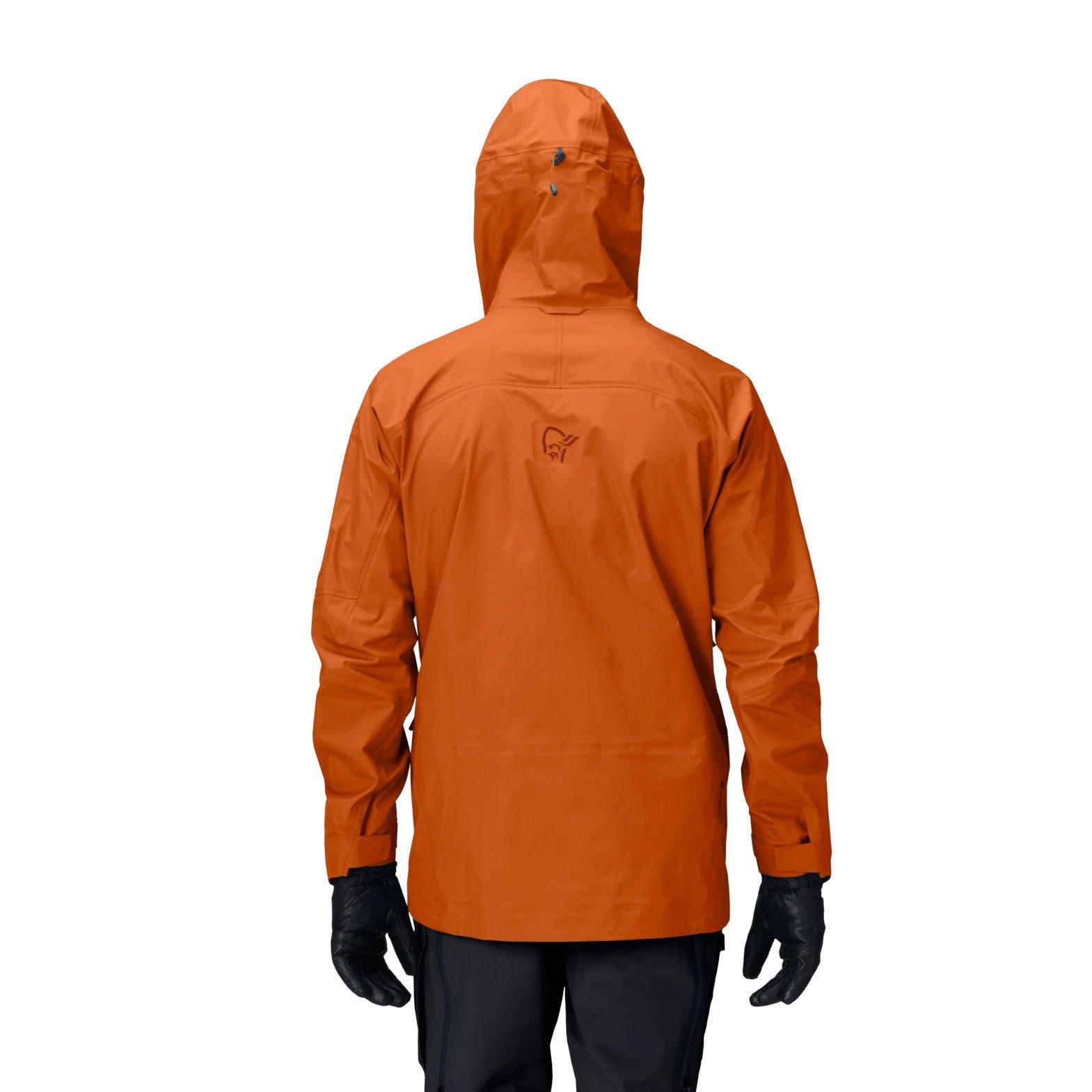 Norrona Men's MÃ¸re GORE-TEX Jacket - Orange | Tiso