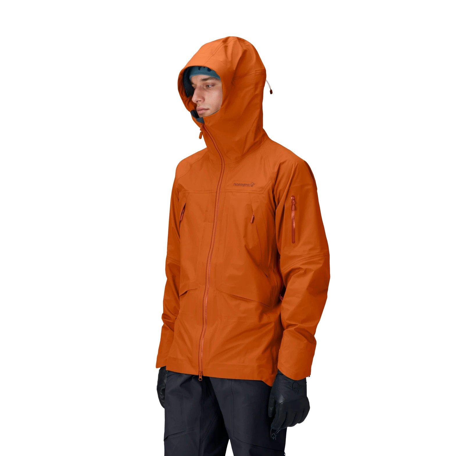 Norrona Men's MÃ¸re GORE-TEX Jacket - Orange | Tiso