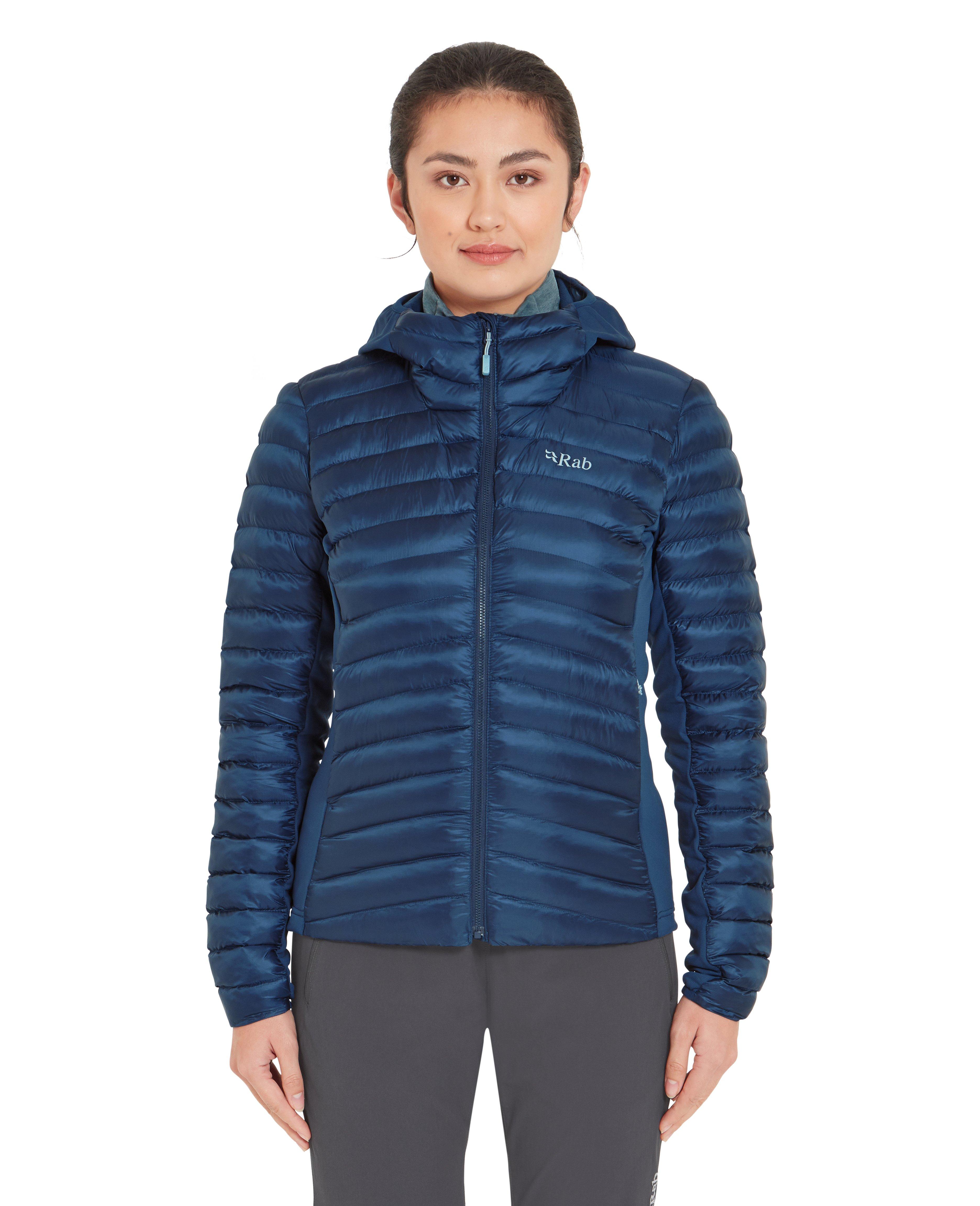 Rab Women's Cirrus Flex Hooded Jacket - Blue | Tiso