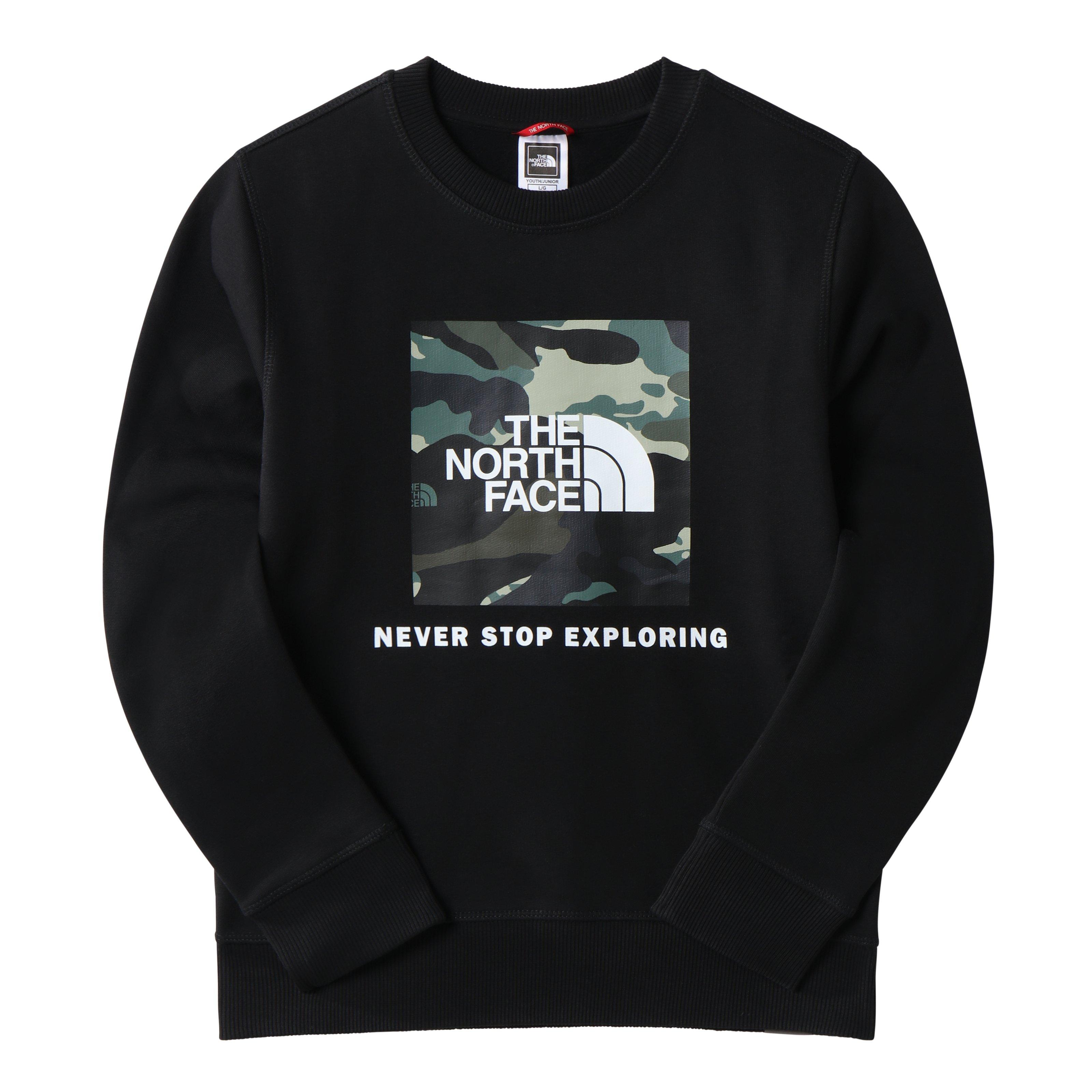 The North Face Teen's Box Crew | Hoodies & Jumpers | Tiso UK