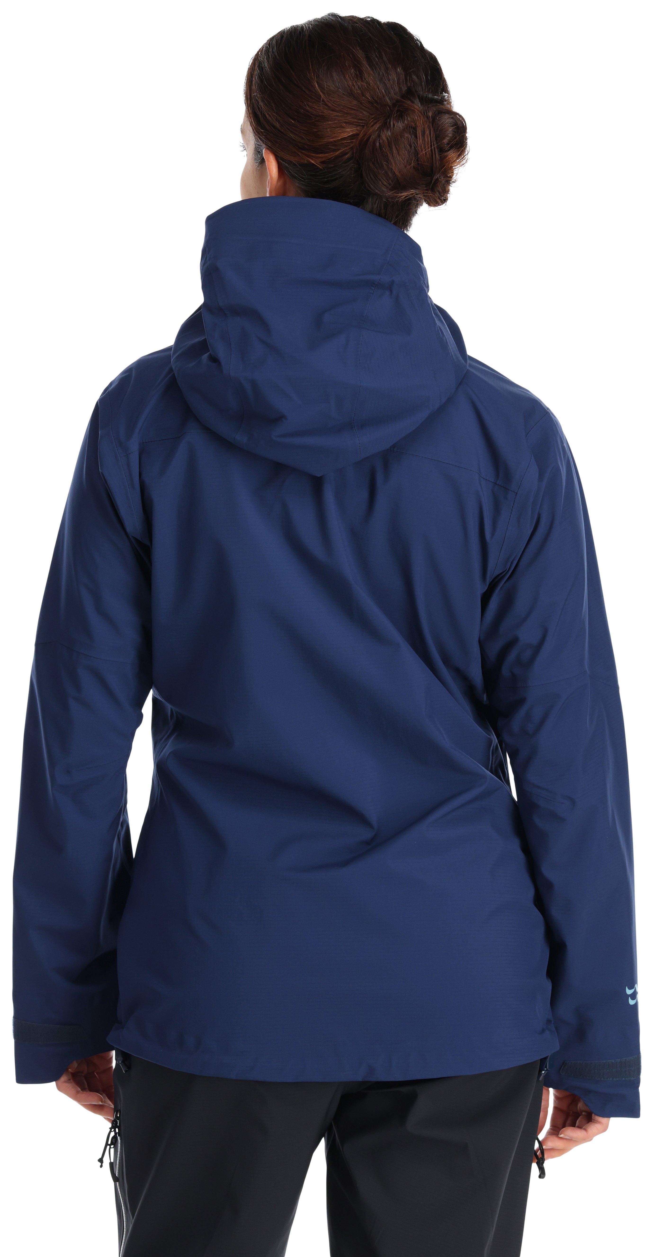 Women's Rab Firewall Jacket Black | Waterproof Jackets | Tiso UK