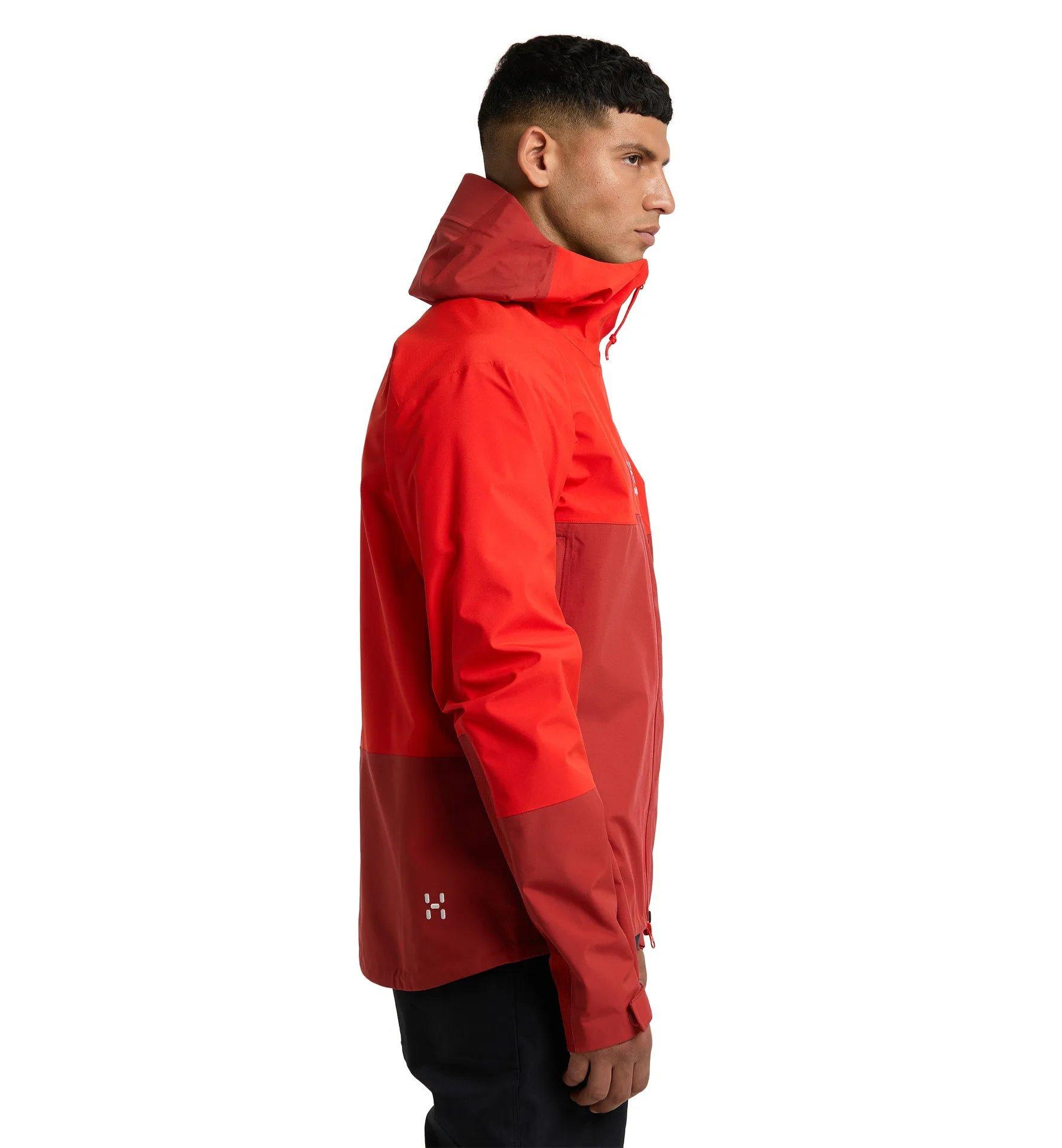 Haglofs Men's ROC Sloper Proof Jacket - Red | Tiso