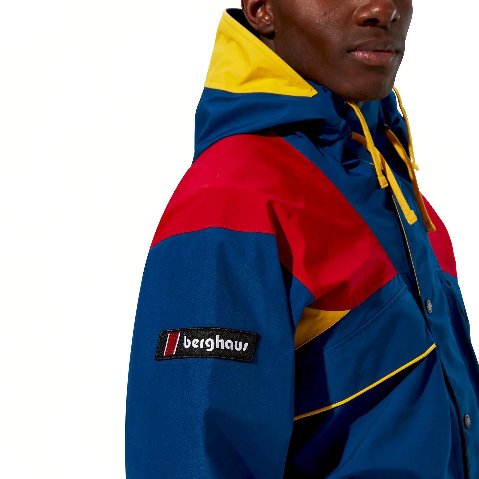 Berghaus Unisex Trango Gore-tex Waterproof Jacket - Blue / Red | Tiso