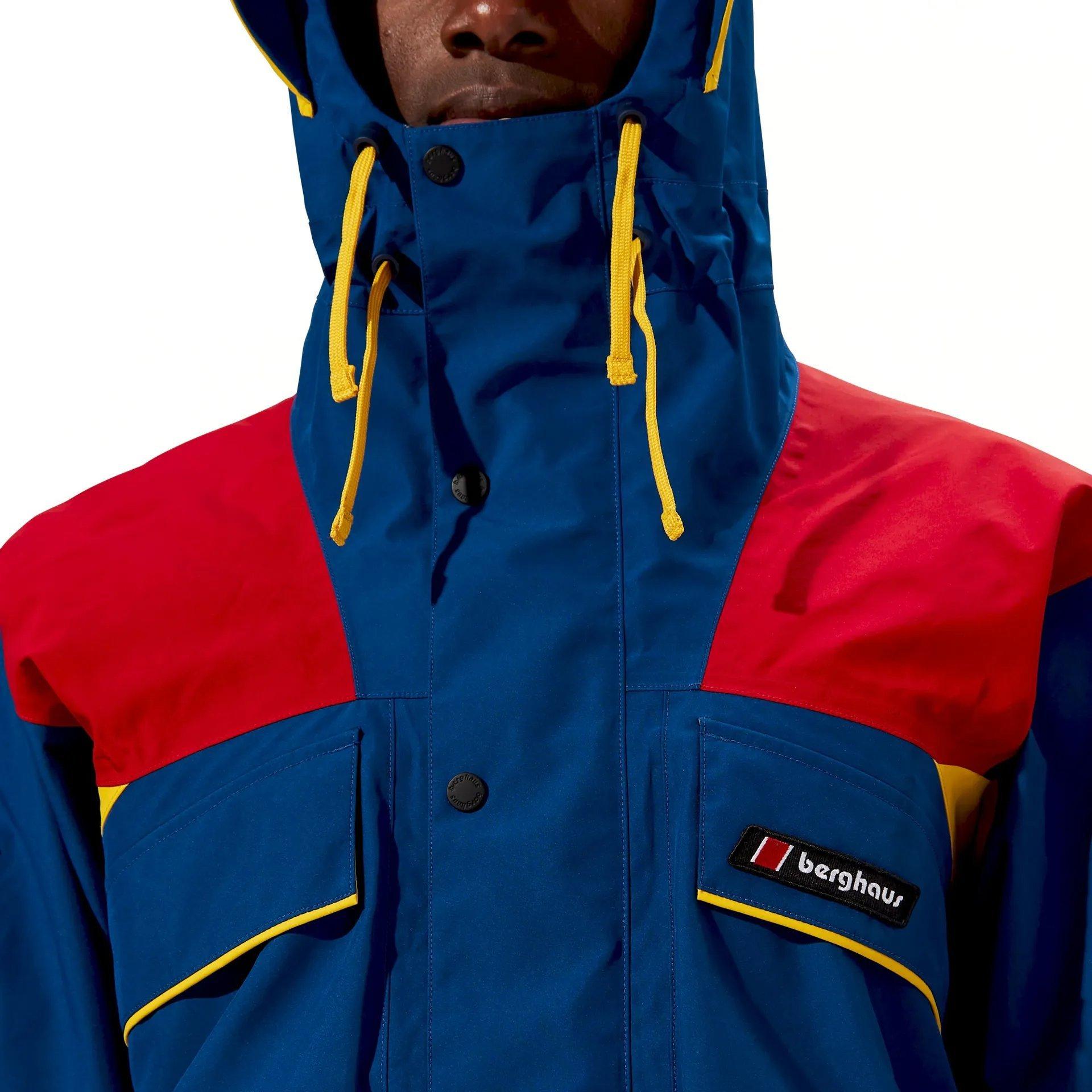 Berghaus Unisex Trango Gore-tex Waterproof Jacket - Blue / Red | Tiso