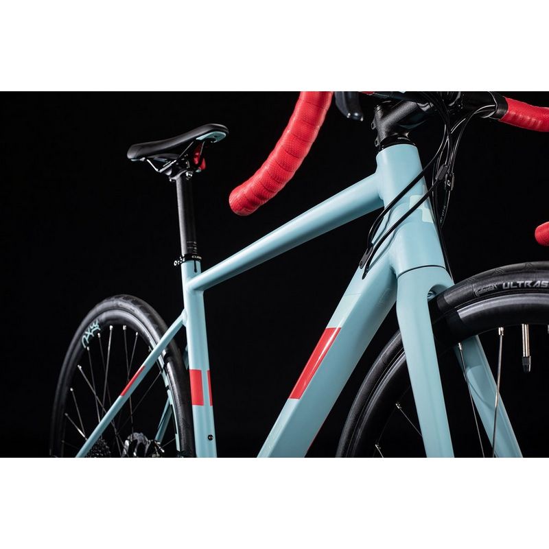 Cube Women s Axial Pro Road Bike 2020 GreyBlue Coral Women s Road Bikes Tiso UK