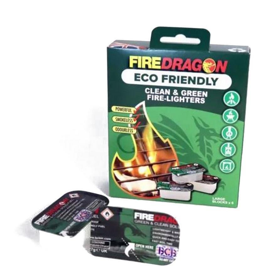 Fire Dragon Solid Fuel Blocks - 6 Pack | Tiso