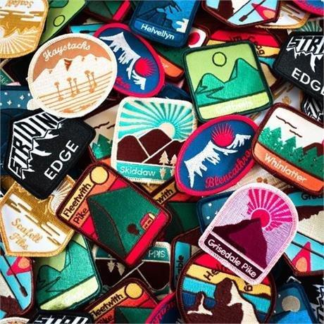 Conquer Lake District Haystacks Patch | Sew On Patches | George Fisher