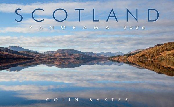 Colin Baxter 2026 Scotland Panorama Calendar | Tiso