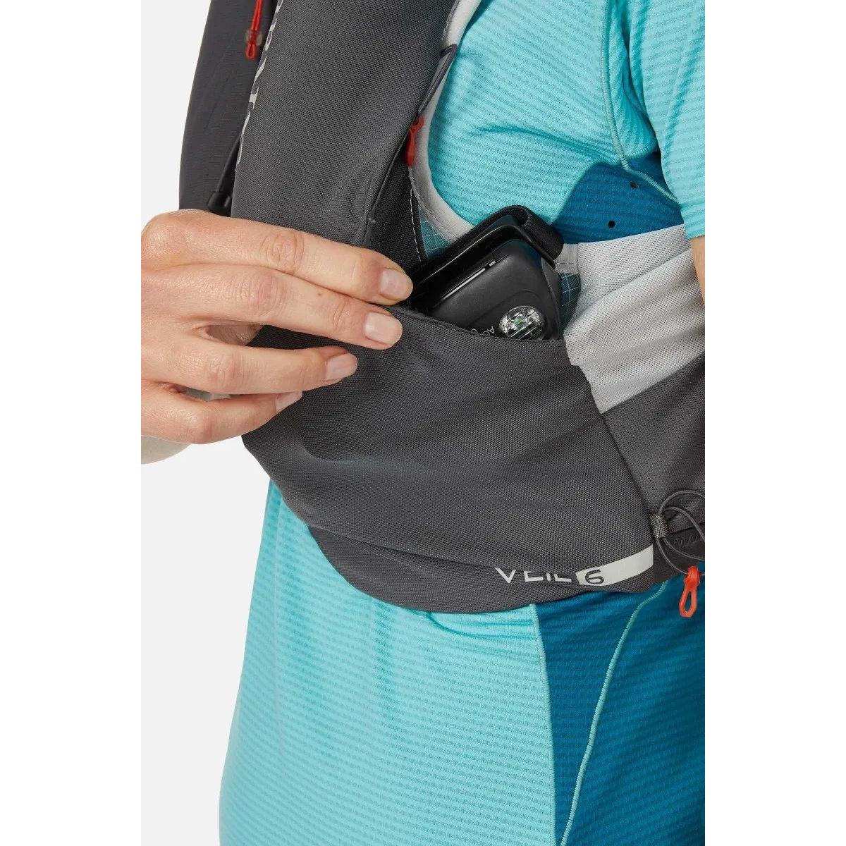 Rab Veil 6L Lightweight Running Vest | Hydration Vests | George Fisher UK