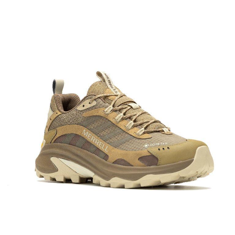 Merrell Men's Moab Speed 2 GORE-TEX Hiking Shoes - Beige/ Tan | Tiso