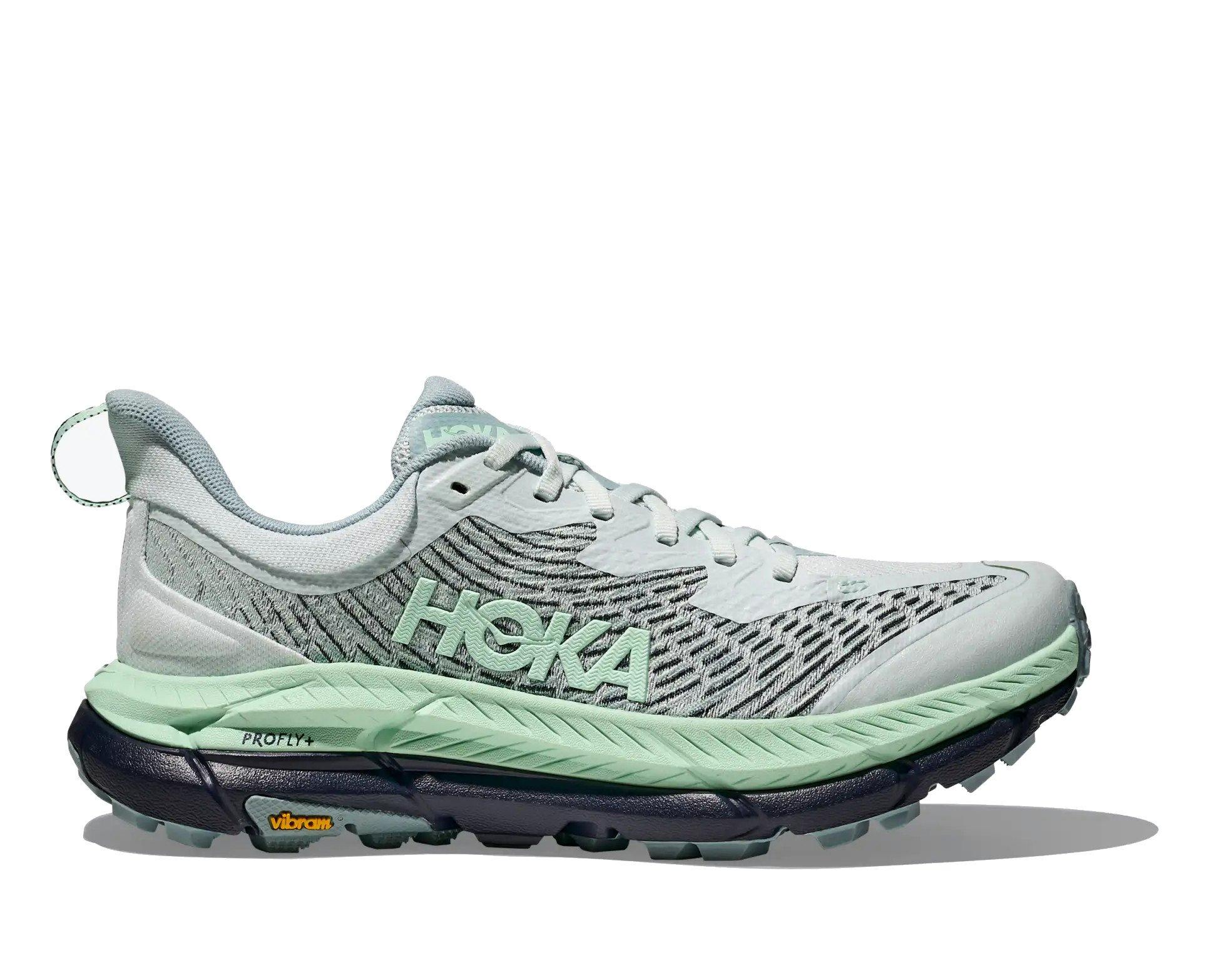 Hoka Women's Mafate Speed 4 Trail Running Trainers - Mint | Tiso