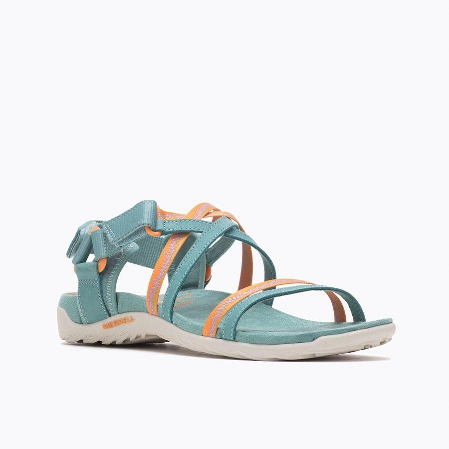 Women's Merrell Blue Terran 3 Cush Lattice | Sandals | Tiso UK