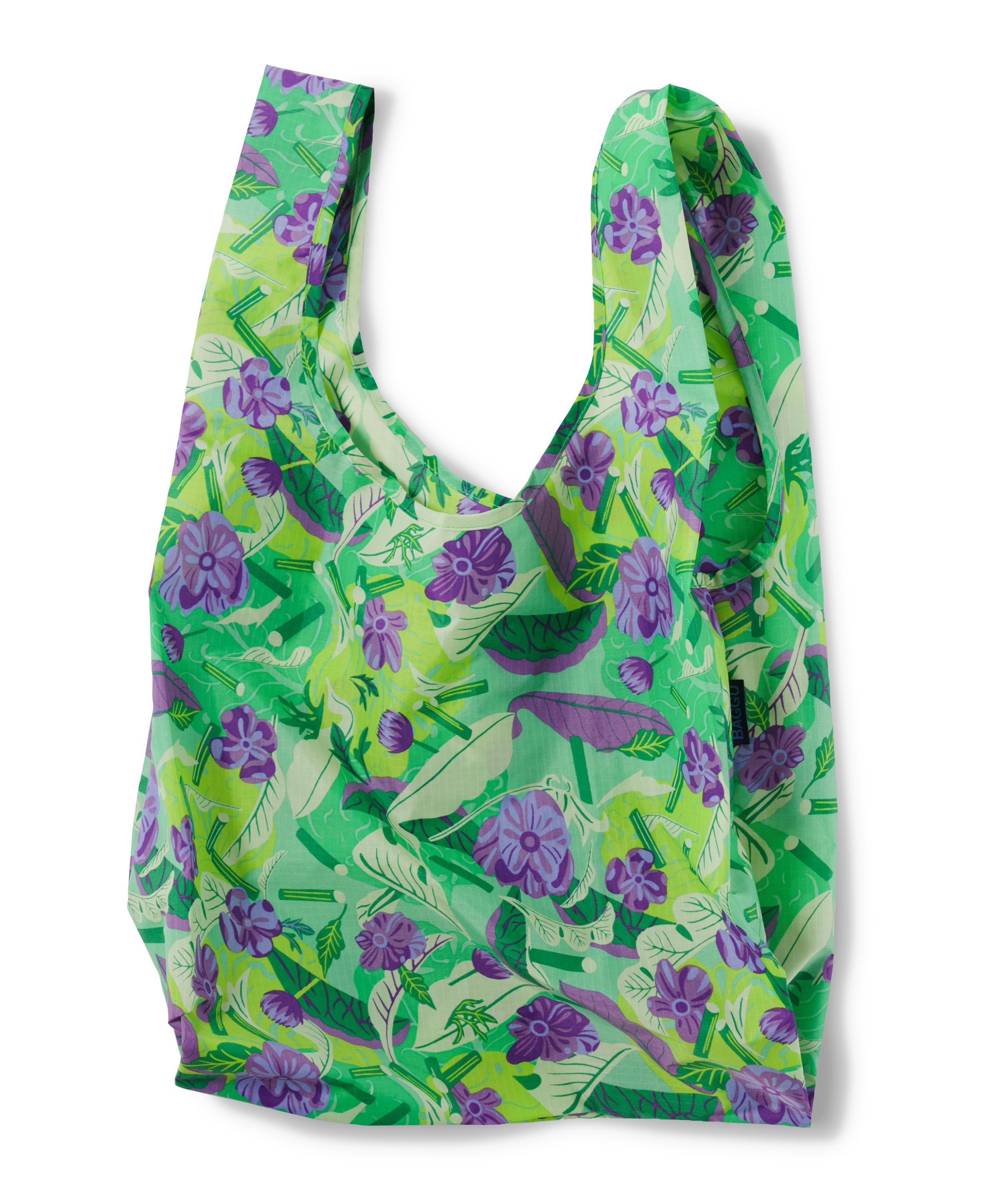 Baggu Standard Reusable Nylon Shopping Bag In Green | ModeSens