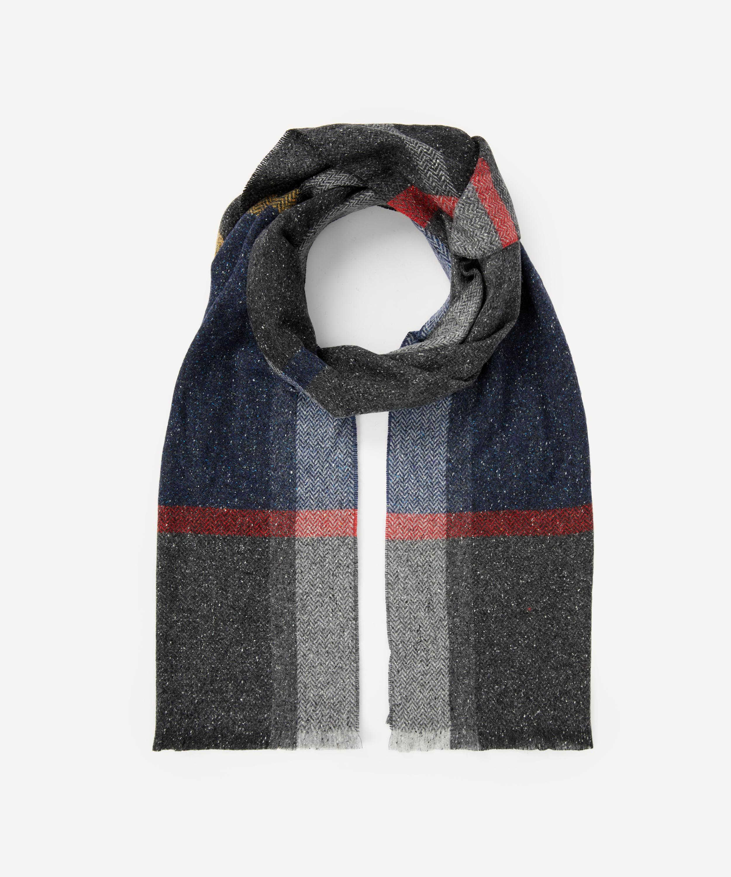 Nick BronsonLarge Check Fleck Scarf | DailyMail