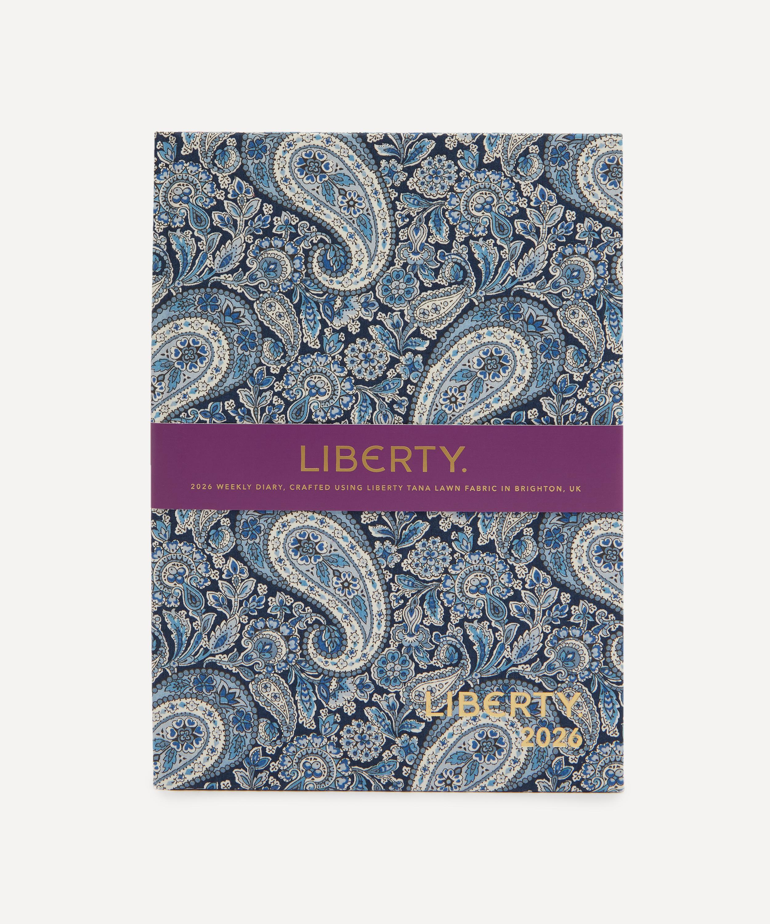 Liberty 2026 Fabric Diary Lee Manor In Blue | ModeSens