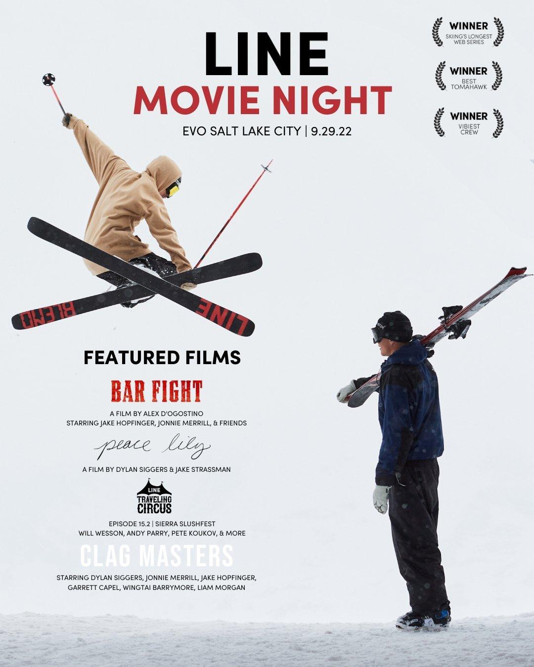 LINE Skis Movie Nights | LINE Skis Events