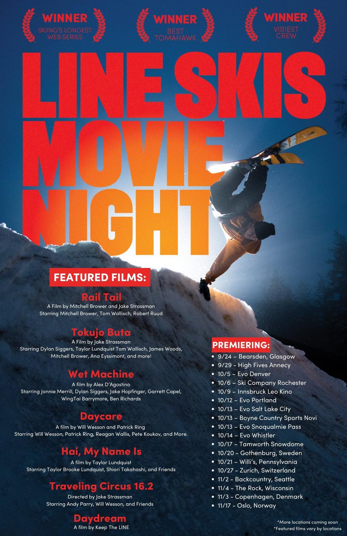 LINE Movie Nights | LINE Skis | Events