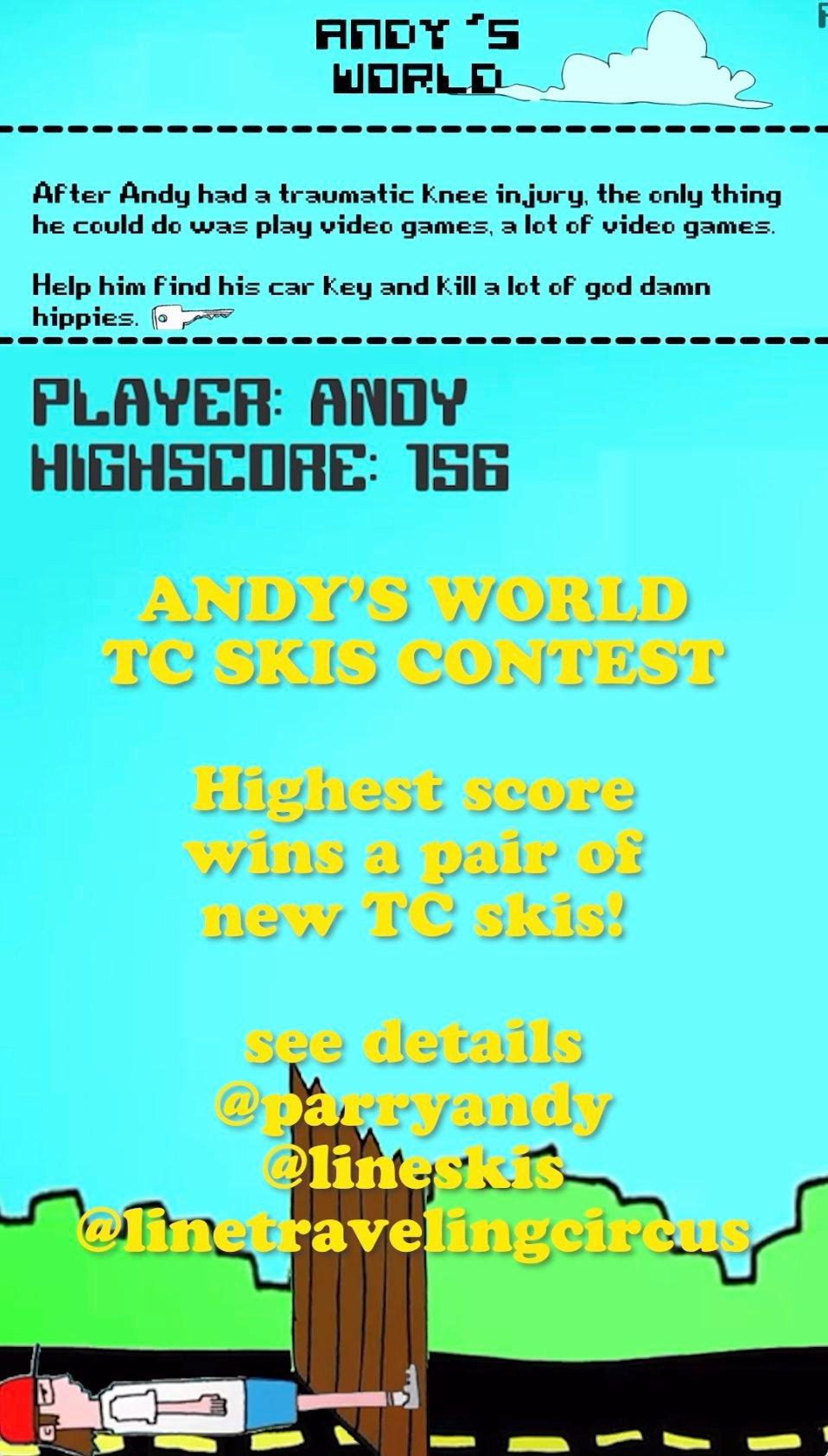 Play Andy's World, Win TC Skis! | LINE Skis