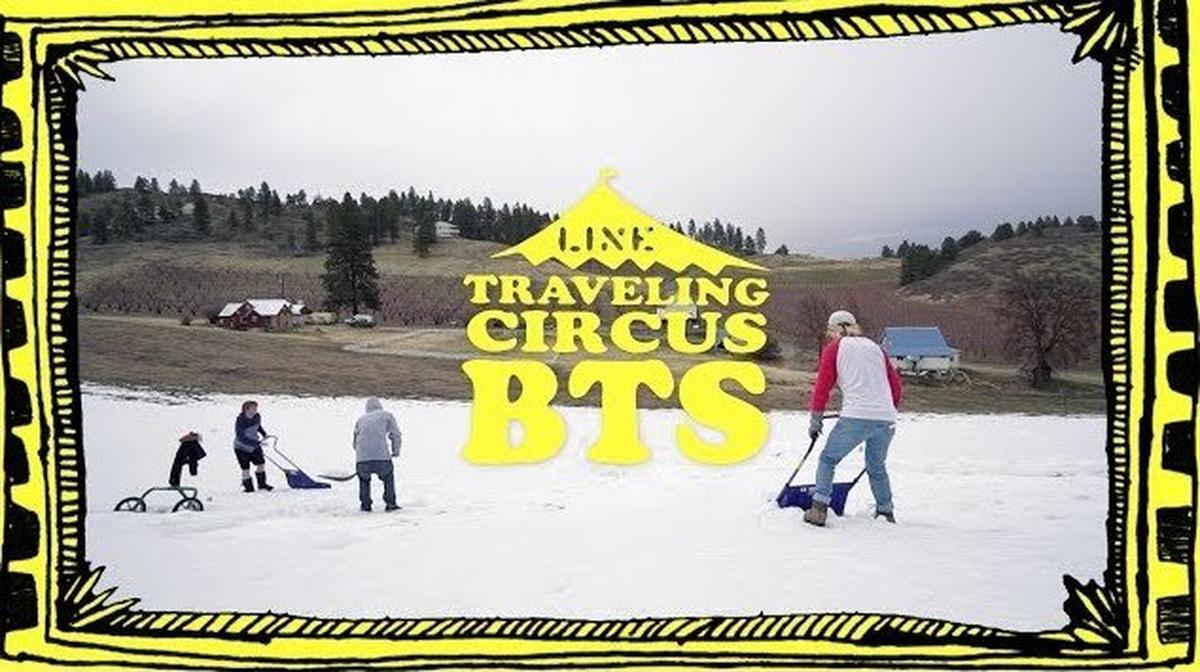 Traveling Circus 11.1 | Behind the Scenes - First Ever Blind Back Flip ...