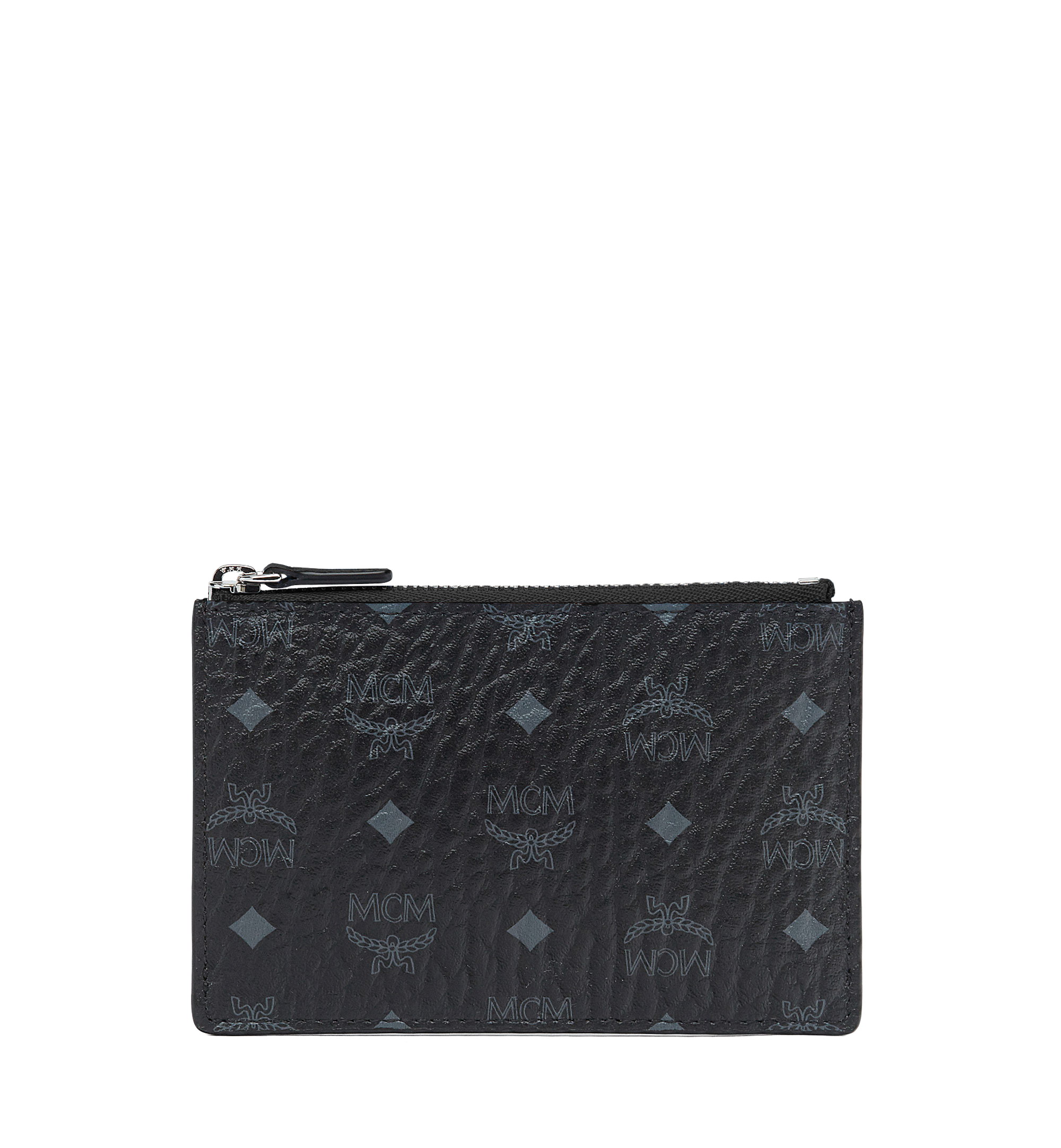 Mcm Key Pouch In Visetos Original In Black | ModeSens