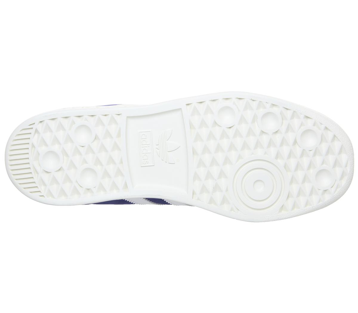 adidas Trimm Trab Trainers Active Blue White Gold - His trainers