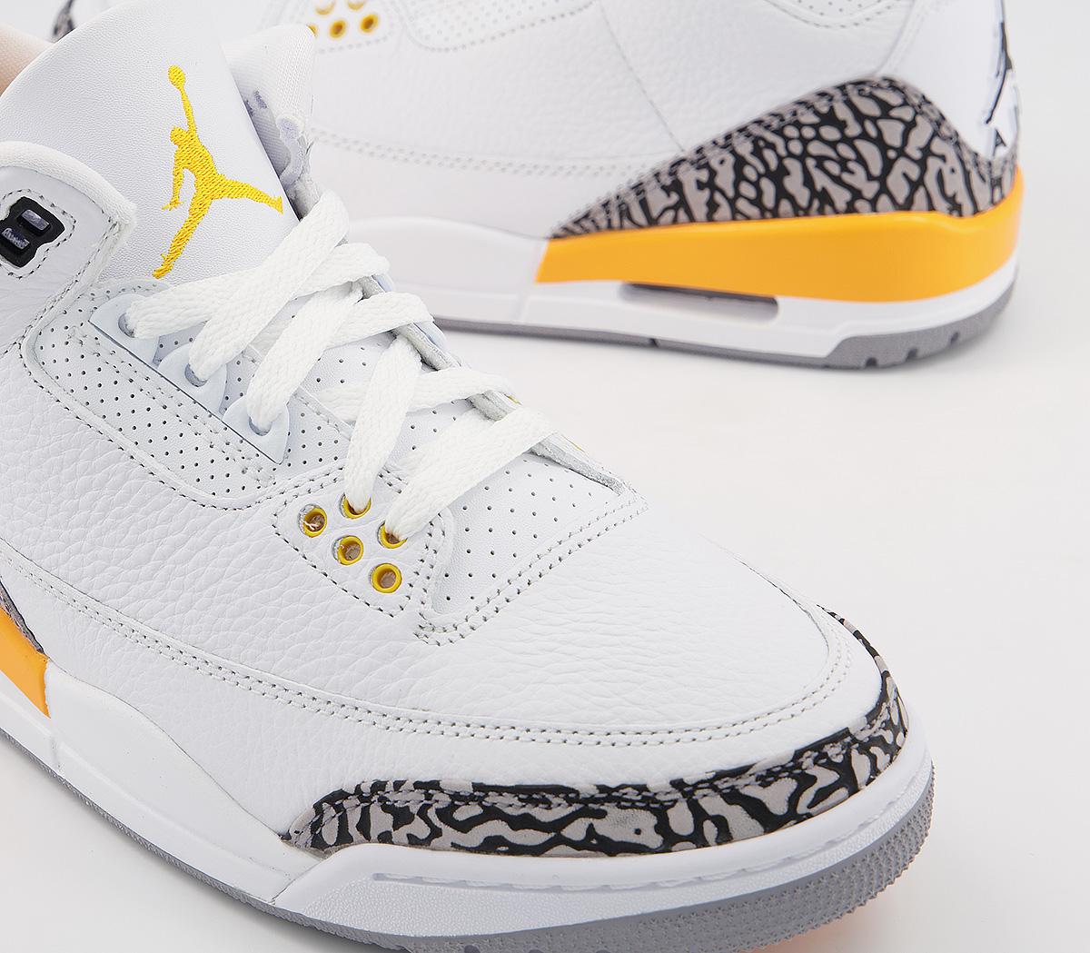 Jordan Air Jordan 3 White Black Laser Orange Cement - His trainers