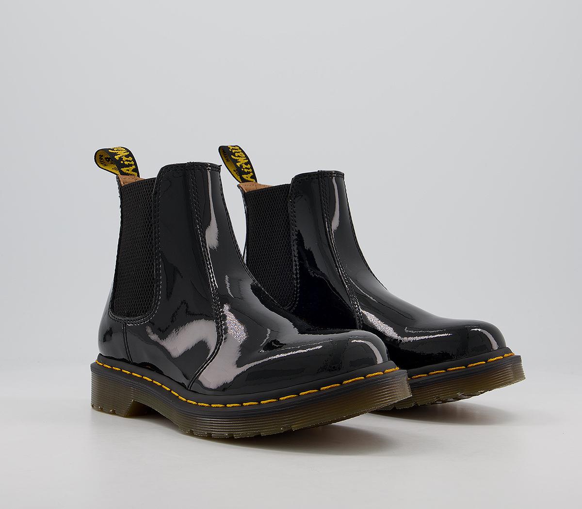 Dr. Martens 2976 Chelsea Boots Black Patent - Ankle Boots