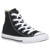 Converse All Star Hi Mid Sizes Black White - Unisex