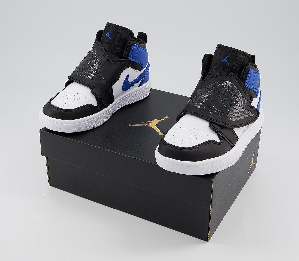 Jordan Sky Jordan 1 Ps Trainers White Sport Blue Black - Unisex