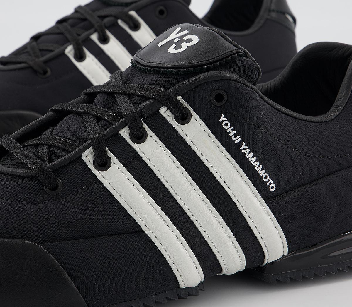 adidas Y3 Y-3 Sprint Trainers Black White - His trainers