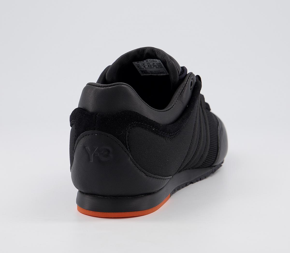 adidas Y3 Y-3 Boxing Black Orange - His trainers