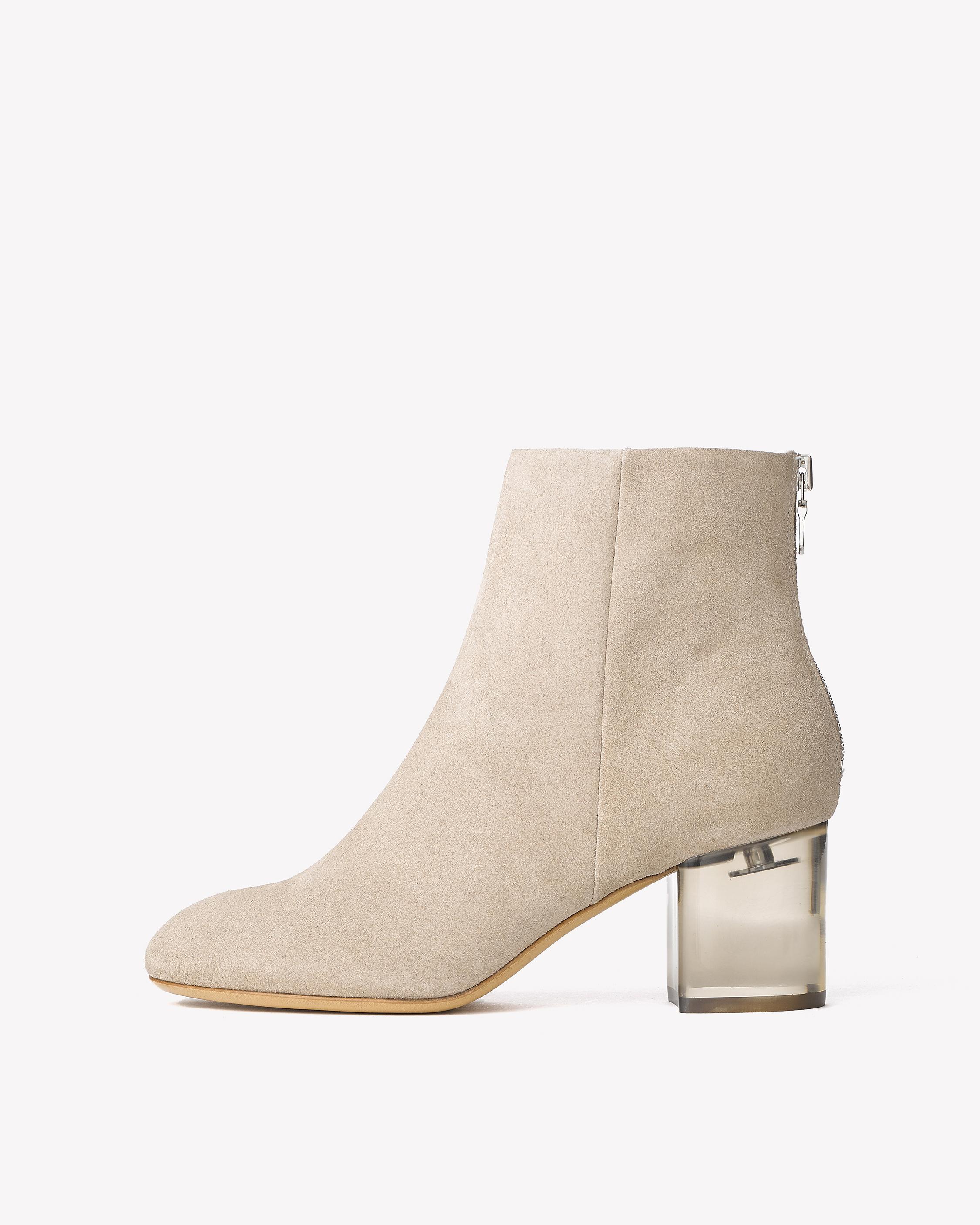 Boots & Booties: Velvet & Ankle Cut to Suede & Block Heel in Iconic ...