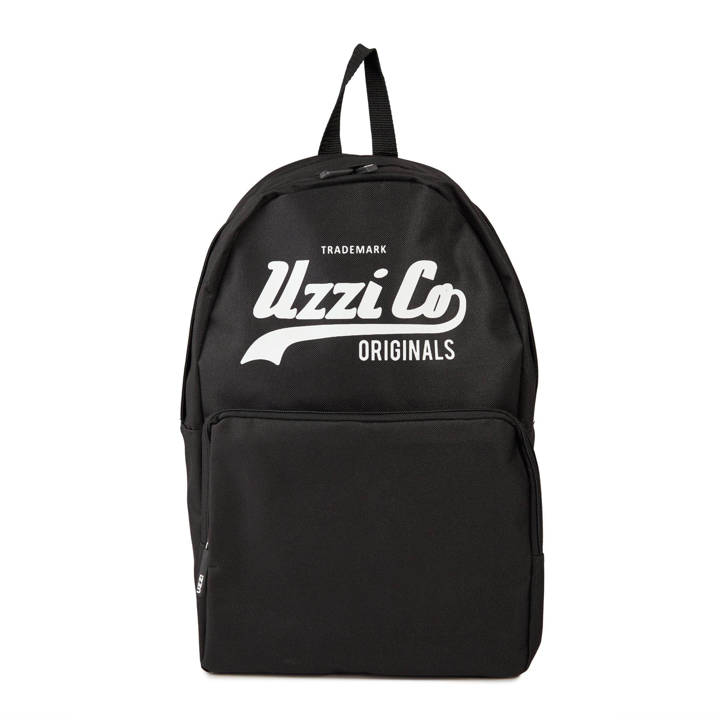 Buy UZZI Black Branded Backpack Online | Truworths