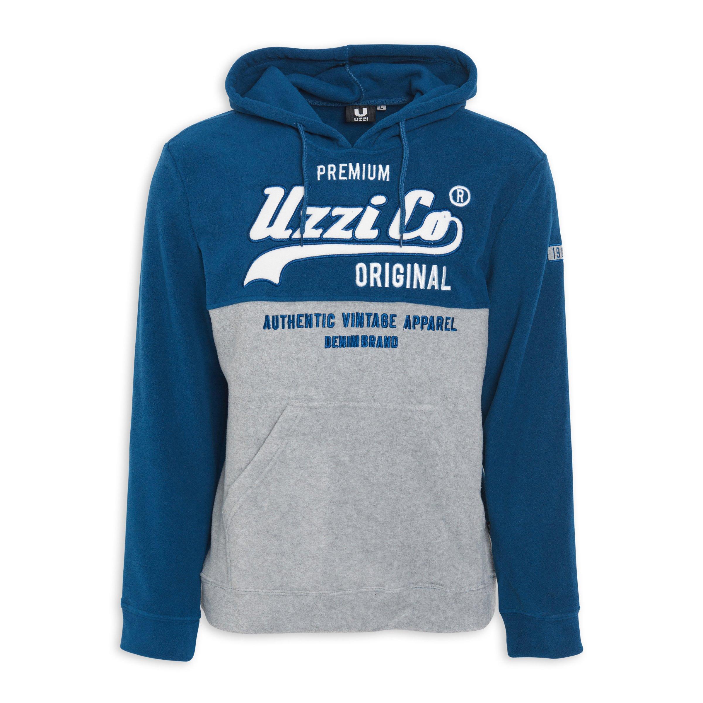 Buy UZZI Teal Branded Hoodie Online | Truworths